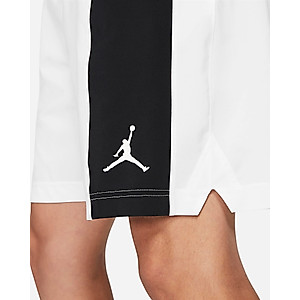 Jordan Dri-FIT Air Men's Woven Shorts CZ4773-100 (White/Black/White), Large