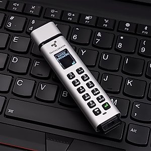 DataLocker Sentry K350 16GB Encrypted USB Flash Drive Keypad, Easy Screen Guided Setup AES 256, TAA Compliant Ruggedized Mil-Std 810-G, IP68 OS Independent, USB-A, FIPS 140-3 Level 3 Pending