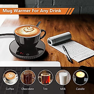 Coffee Mug Warmer, tadpole Mug Warmer for 2-Temp Setting, Electric Candle Cup Warmer with 8H Auto Shut Off, Coffee Warmer for Desk Home Office, Beverage Warmer for Coffee,Milk,Tea,Cocoa (No Cup)