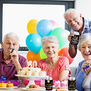 Umigy 24 Pcs 70th Birthday Can Sleeve to 70 Years Can Neoprene Cooler Birthday Decorations Party Favors Supplies Gift for Men Women