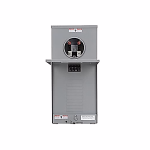 Siemens MC2040B1200S 200 Amp 20 Space 40 Circuit Overhead Surface Mount Meter Load Center Combination with Ring Type Cover