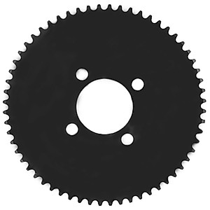 YOXUFA 60 Tooth Sprocket 35 Chain 51mm Bore Replacement for Go Cart Kart Predator 79cc 212cc 420cc 6.5hp 13hp Engine Go Cart Kart Drift Trike ATV Heavy Duty Steel Powersports Accessoried Parts