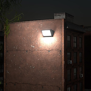 bulbeats 2 Pack 150W LED Wall Pack Lights with Photocell, 22500Lm [Eqv. 1300W MH/HPS] Dusk-to-Down, 100-277V 5000K IP65 Outdoor Flood Security Lighting, Energy Saving Upto 5750KW*2/5Yrs(5Hrs/Day)