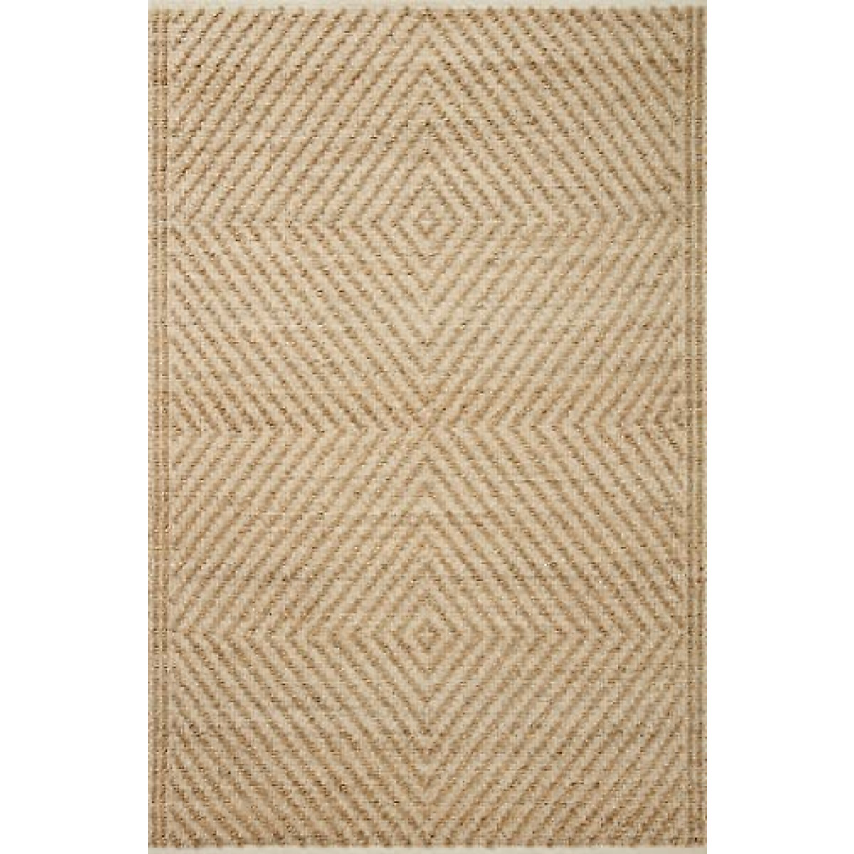 Loloi Angela Rose x Colton Collection CON-04 Natural/Ivory, Contemporary 9'-0" x 12'-0" Area Rug