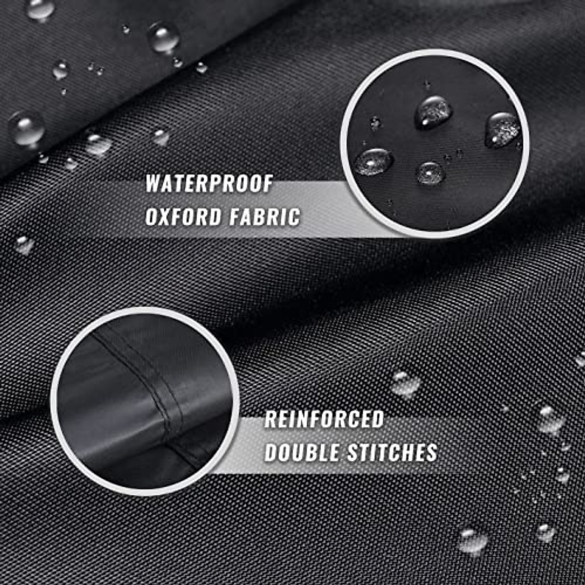 PATERIC Outdoor Cushion Bag 68 Inch Large Patio Cushion Storage Bag for Outdoor Furniture Waterproof Garden Pillow Seat Pads Protective Cover