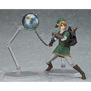 Good Smile The Legend of Zelda Twilight Princess Link (Deluxe Version) Figma Action Figure, 180 months to 1188 months