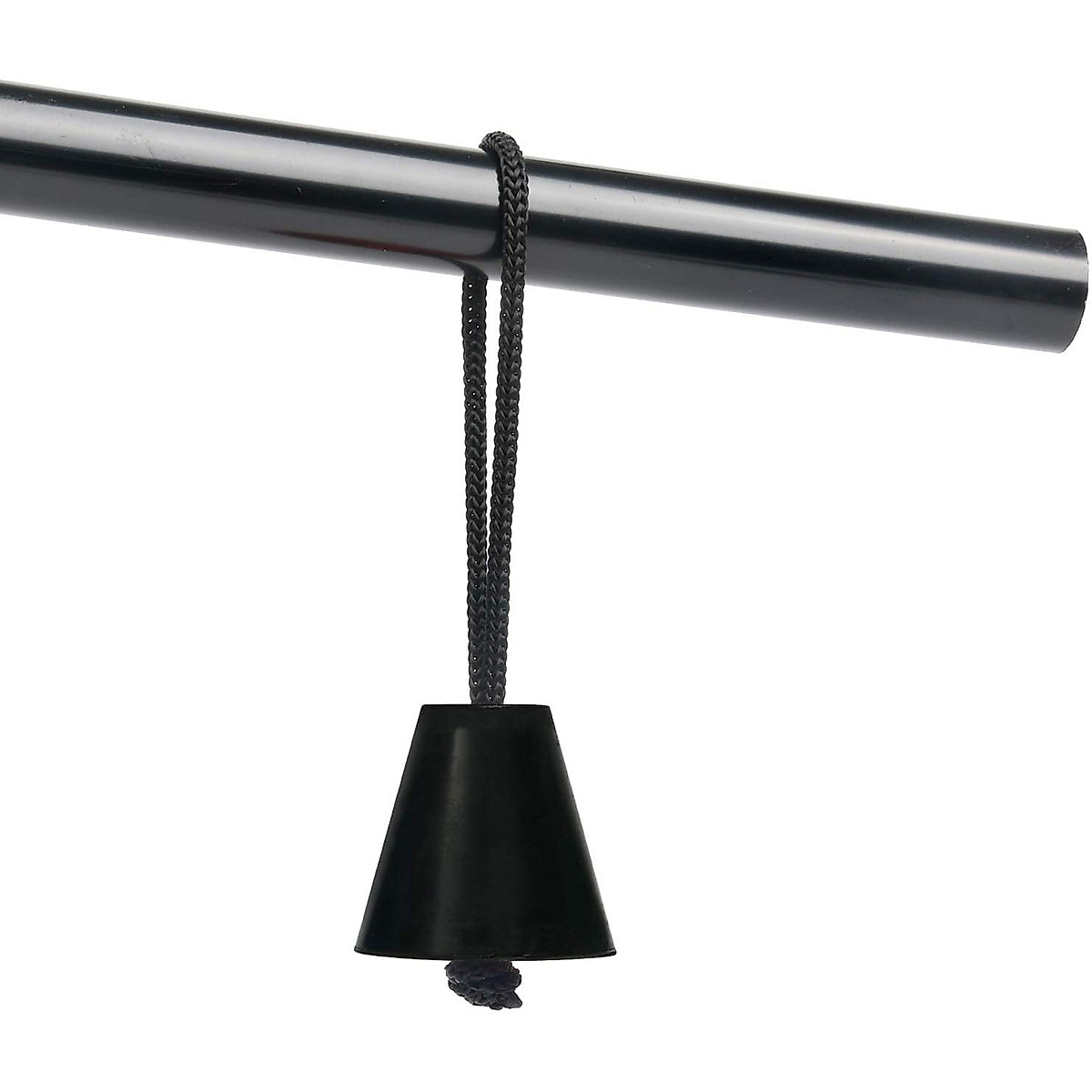 Amarine Made Pack of 12 Universal Kayak Scupper Plug Kit,Silicone Scupper Plugs Drain Holes Stopper Bung with Lanyard Fit for Kayaks Canoes (Black)