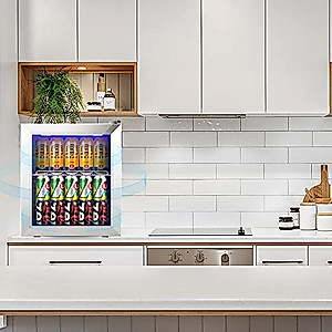 Advanics 60 Can Drink Fridge with Glass Door