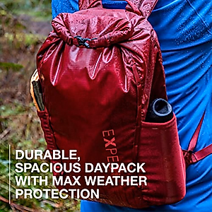Exped Typhoon 25 | Lightweight Travel Backpack | Waterproof Backpack | Multifunctional Backpack, Navy, 25L