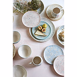 Dorotea Hand Painted Coffee and Tea Mugs, 16 Ounce, Set of 4, Assorted