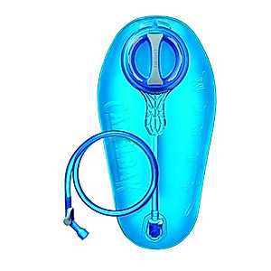 CamelBak Crux 3-Liter Water Reservoir - Hydration Bladder - Faster Water Flow Rate - Leak-Proof Water Bladder - Ergonomic Shape - Big Bite Valve - BPA-Free - 100 Ounces, Blue
