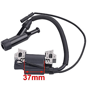 GX160 Ignition Coil with Spark Plug for Honda Gx110 Gx120 Gx140 Gx160 Gx200 5.5hp 6.5hp Engine Generator Rototiller 4589693/7988801 30500-ZE1-033 30500-ZE1-063 440-105