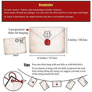 3Pack Halloween Banners Halloween Decorations Magic Decorations, Christmas Tree Decorations Birthday Banner Party Supplies