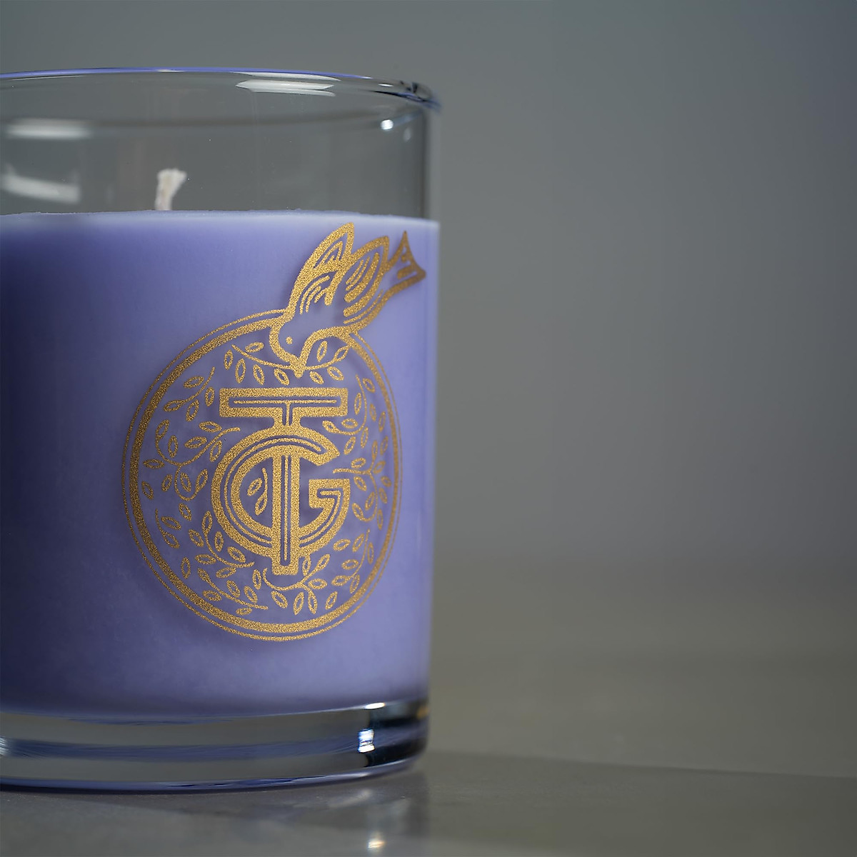 Organic Wild Lavender Candles | Scented Candles for Home | 6 oz 43 Hour Burn, Lavender Candle in Glass Jar