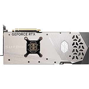 MSI Gaming GeForce RTX 4090 24GB GDRR6X 384-Bit HDMI/DP Nvlink Tri-Frozr 3 Ada Lovelace Architecture OC Graphics Card (RTX 4090 SUPRIM X 24G)