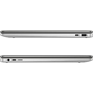 HP 2022 15.6" HD chromebook Laptop, Intel Pentium N6000 Processor, 8GB LPDDR4 RAM, 64GB Emmc Storage, Intel HD Graphics, 720P HD Webcam, Mineral Silver, Chrome OS, 128GB SnowBell USB Card