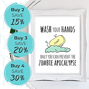 Moonlight Makers Funny Wall Decor With Sayings, Home Sweet Mojo Dojo Casa House, Funny Wall Art, Room Decor for Bedroom, Bathroom, Kitchen, Office, Living Room, Apartment, and Dorm Room (8"x10")