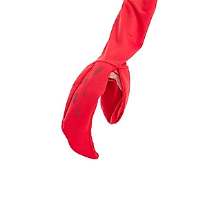 Tipsy Elves' Men's Lobster Costume - Red Sea Crustacean Halloween Jumpsuit Size Large