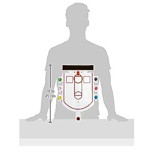 Crystal Clear Shot Glass Basketball Bar Game Set