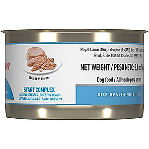 Royal Canin Size Health Nutrition Starter Mother & Babydog Mousse in Sauce Wet Dog Food, 5.8 oz Can (Case of 24)