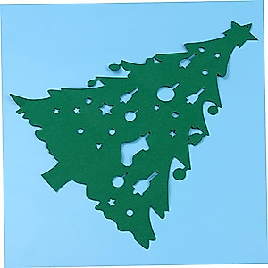 BESPORTBLE Nativity Decor Stocking Stuffer Baby Toddler Christmas Decorations Felt Decorations Christmas Tree Christmas Ornaments Christmas Felt Wall Christmas Tree Gift Decorate