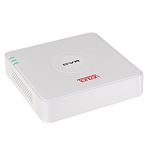 Tonton 5MP Lite H.265 Wired Security Camera System up to 10CH,5 in 1 Hybrid CCTV DVR Recorder for Security Cameras,Easy Remote Access,Smart Motion Detection, APP&Email Push(NO HDD)