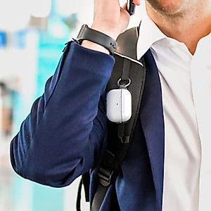 Speck Products Presidio Clear for Airpods Pro 2nd/1st Generation Case, Clear/Bright Silver