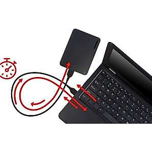 Toshiba - External Hard Drive Toshiba HDTB420EK3AA 2 TB 2,5" USB 3.0 Black