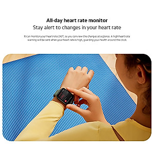 Xiaomi Redmi Watch 3 Active Smart Watch Fitness Tracker with 100 Sport Modes, Blood Oxygen Heart Rate Sleep Monitor, Bluetooth Phone Call Watch for iPhone Android, Grey