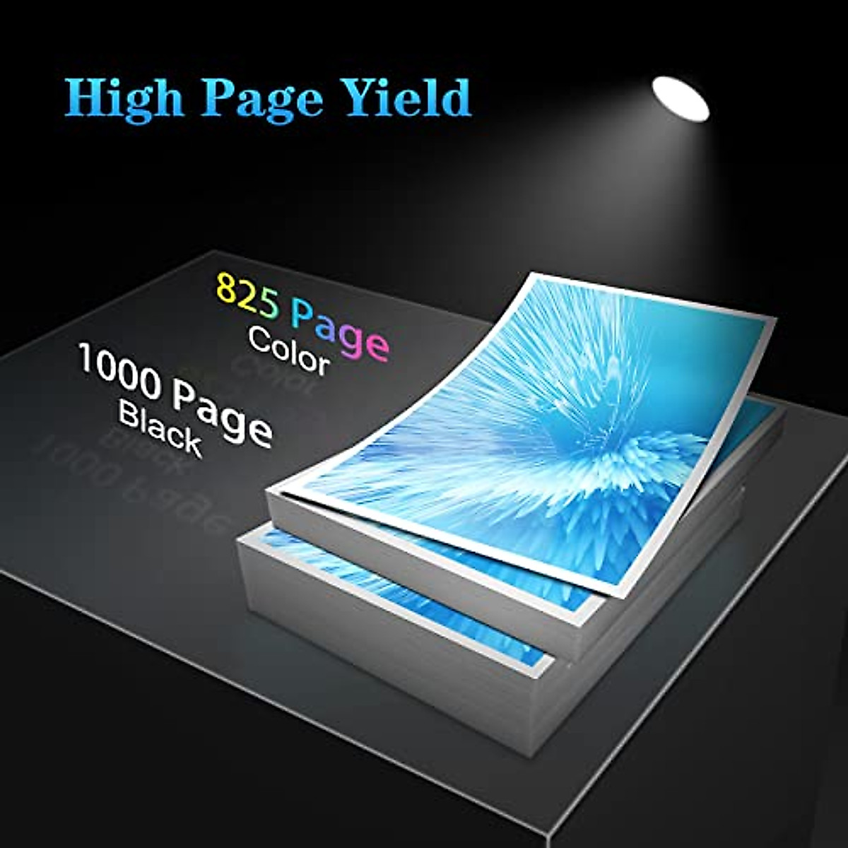 Kingjet Compatible Ink Cartridge Replacement for HP 902XL 902 XL Ink Cartridges to use for HP Officejet Pro 6978 6968 6970 6958 6962 6975 6960 6954 Printer (4 High Yield Combo Packs)