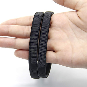 Coolrunner 6 Pcs Anti-Slip Elastic Shirt Sleeve Holders Metal Armbands for Band Stretch Garters