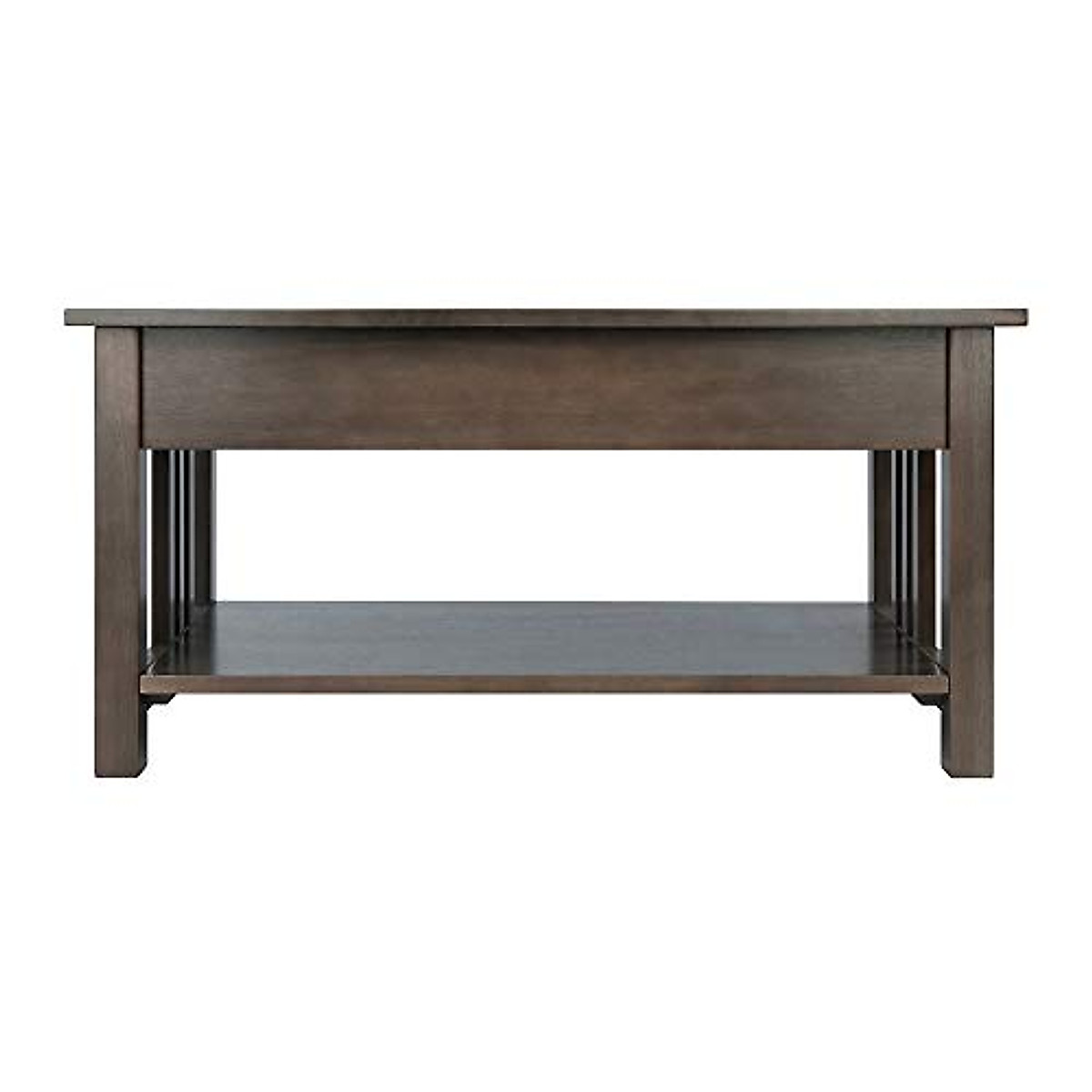 Winsome Wood Stafford Occasional Table, 18 H, Oyster Gray