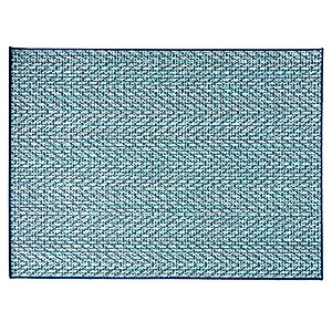 Christopher Knight Home Boggio Area Rug, 5'3" x 7', Blue + Ivory