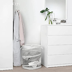 I-K-E-A FYLLEN Laundry Basket, White 21 Gallon