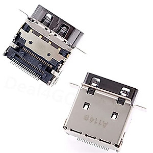 Deal4GO HDMI Port Replacement for XBOX SERIES S console Xbox XSS (2021) HD Mi Repair Broken Display Socket Connector M1097399