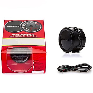 AUCELI Car Digital RPM Tachometer 0-9999, Universal Meter Kit, 2" 52mm & Blue LED Light Display