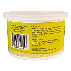 Wax Necessities Waxness Film Hard Wax Natural Tin 14 Ounces
