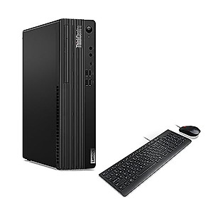 Lenovo ThinkCentre M75s Gen 2 SFF School & Business Mini Desktop (AMD Ryzen 5 PRO 4650G 6-Core, 64GB RAM, 2TB SATA SSD, AMD Radeon, HDMI, Win 11 Pro) with MS 365 Personal, Dockztorm Hub