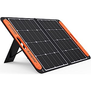 Jackery SolarSaga 60W Solar Panel for Explorer 160/240/500 as Portable Solar Generator, Portable Foldable Solar Charger for Summer Camping Van RV(Can't Charge Explorer 440/ PowerPro) (Renewed)