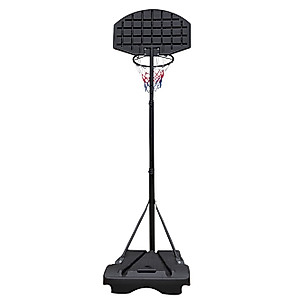 KLB Sport Height Adjustable Portable Youth Basketball Hoop
