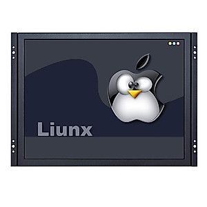 iChawk 15'' inch PC Monitor 1024x768 4:3 HDMI-in VGA USB Built-in Speaker Embedded Open Frame Wall-Mounted Support Linux Ubuntu Raspbian Debian OS Resistive Touch LCD Screen Display K150MT-59RL