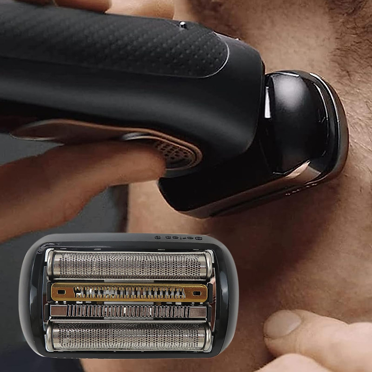 92B Original Craft Series 9 Replacement Electric Shaver for Br aun 9040s, 9080cc, 9093s, 9095cc, 9240s, 9242s, 9260s, 9280cc, 9290cc, 9291cc, 9292cc, 9293s, 9295cc, 9296cc, 9297cc, 9299s Black