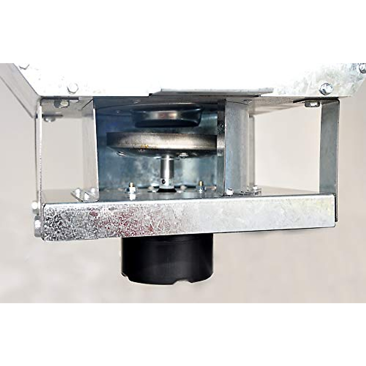 ForEverlast Galvanized Steel ATV Spreader Hitch Mount, Truck Deer Feeder, UTV Feeder & Tailgate Feeder | Great as a Corn Spreader for Wildlife and Hunting, 50 LBS