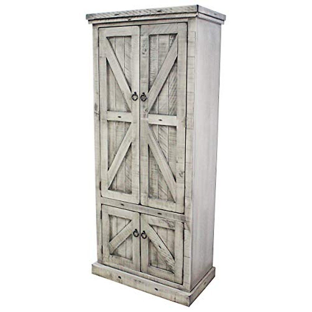 American Heartland MFG. Rustic Double Door Pantry, Rustic Dela Verria