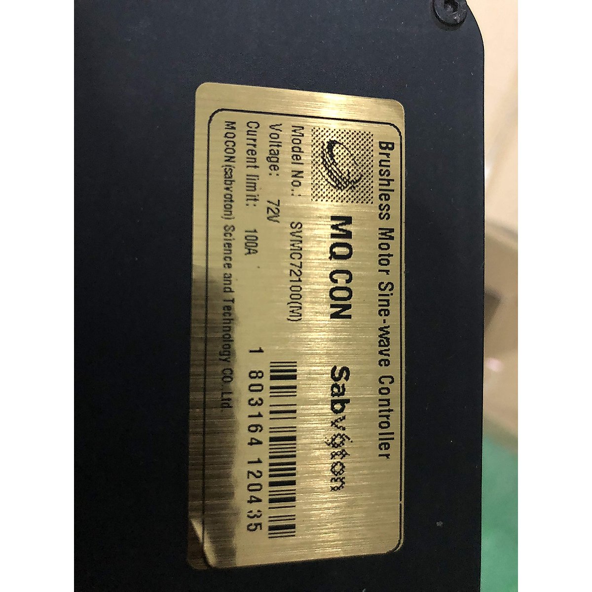 TFT Display 48V-72v 100A 5000w Electric Bike Controller sine Wave System Programmable Setting sabovton Controller