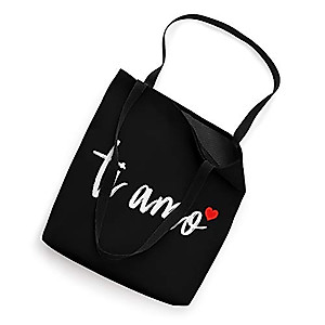 Ti Amo italiano I Love You Valentine's Day Relationship Tote Bag