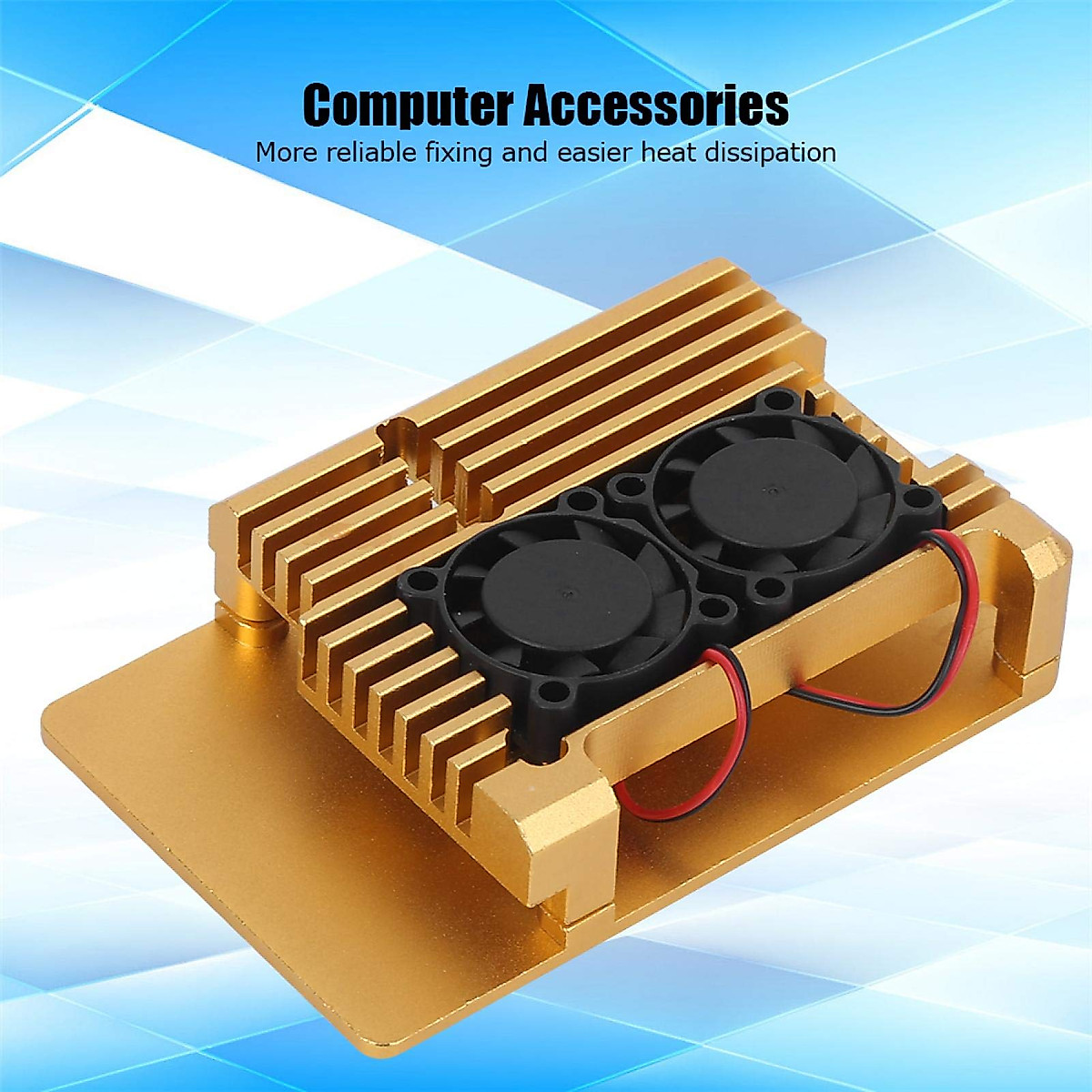 Protection Enclosure Box Armor Case W Dual Cooling Fan Confidential Structure Industrial for Raspberry Pi 3 Model 2B 3B
