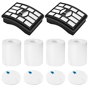 Colorfullife Filters for Shark Rotator Pro Lift-Away NV500, NV501, NV502, NV503, NV505, NV510, NV520,NV552,UV560, Xff500 Xhf500 (Not Fit NV650,NV750 Series)