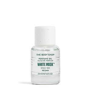 The Body Shop White Musk Perfume Oil - Fresh, Floral and Iconic scent - Vegan - 20ml