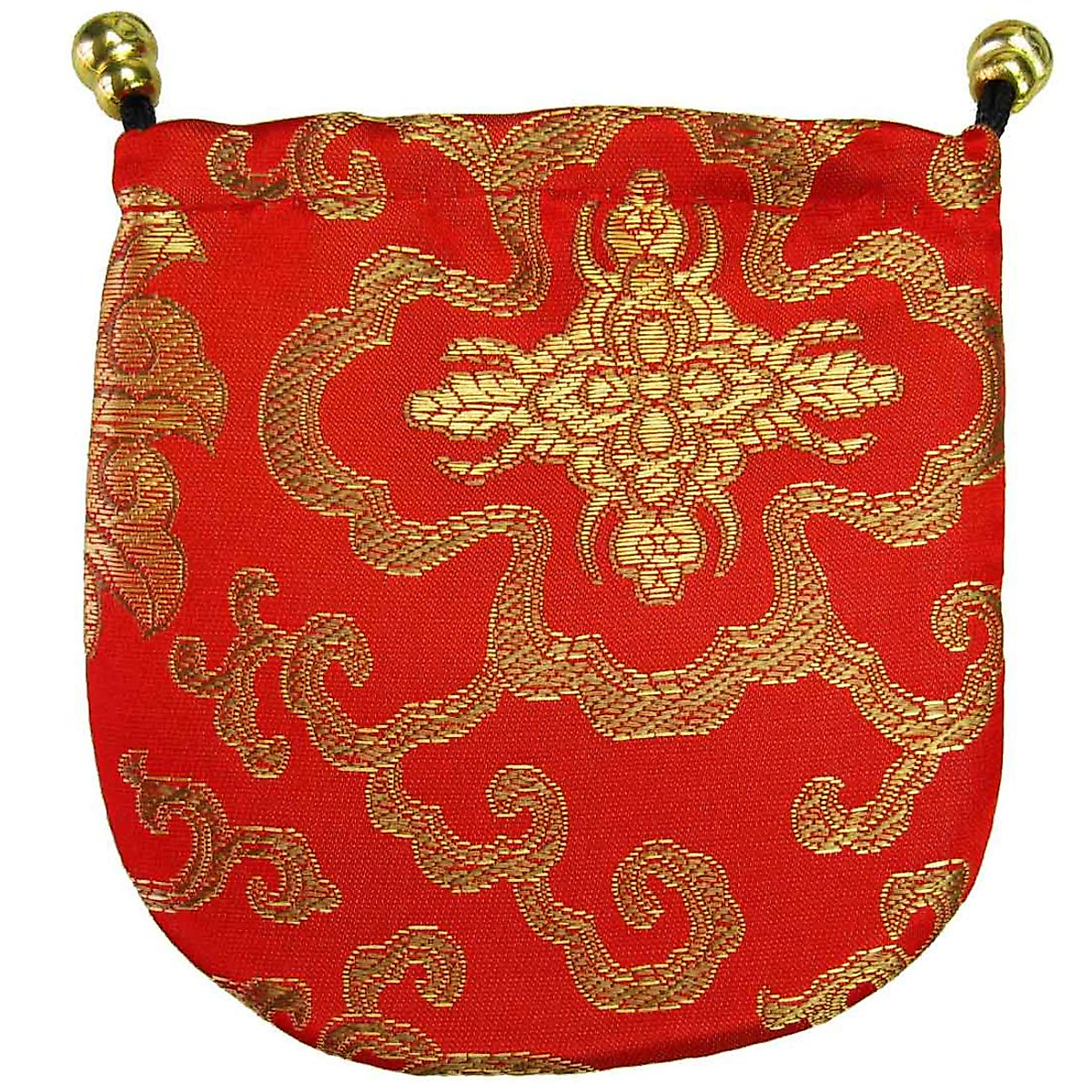 kilofly 30 pc Chinese Silk Brocade Drawstring Jewelry Bag Gift Pouch Value Set